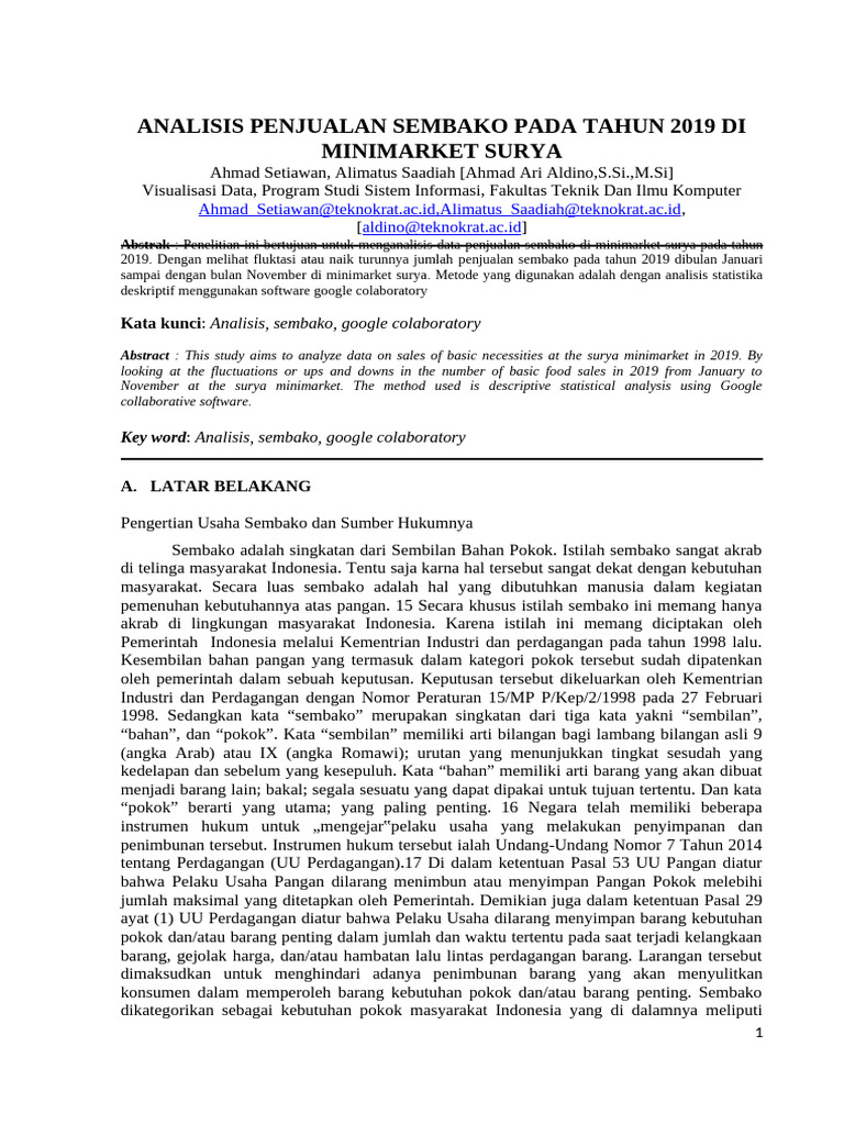 Jurnal Asaw Dan Alima | PDF