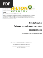 SITXCCS016 - Student Assessment Tasks | PDF | Survey Methodology ...