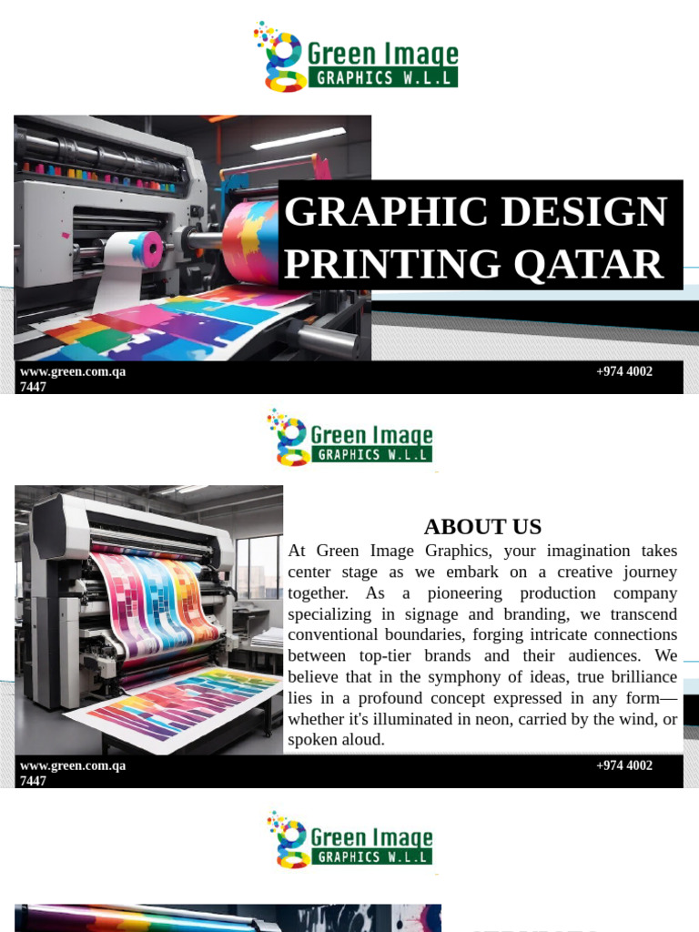 Graphic Design Printing Qatar | PDF