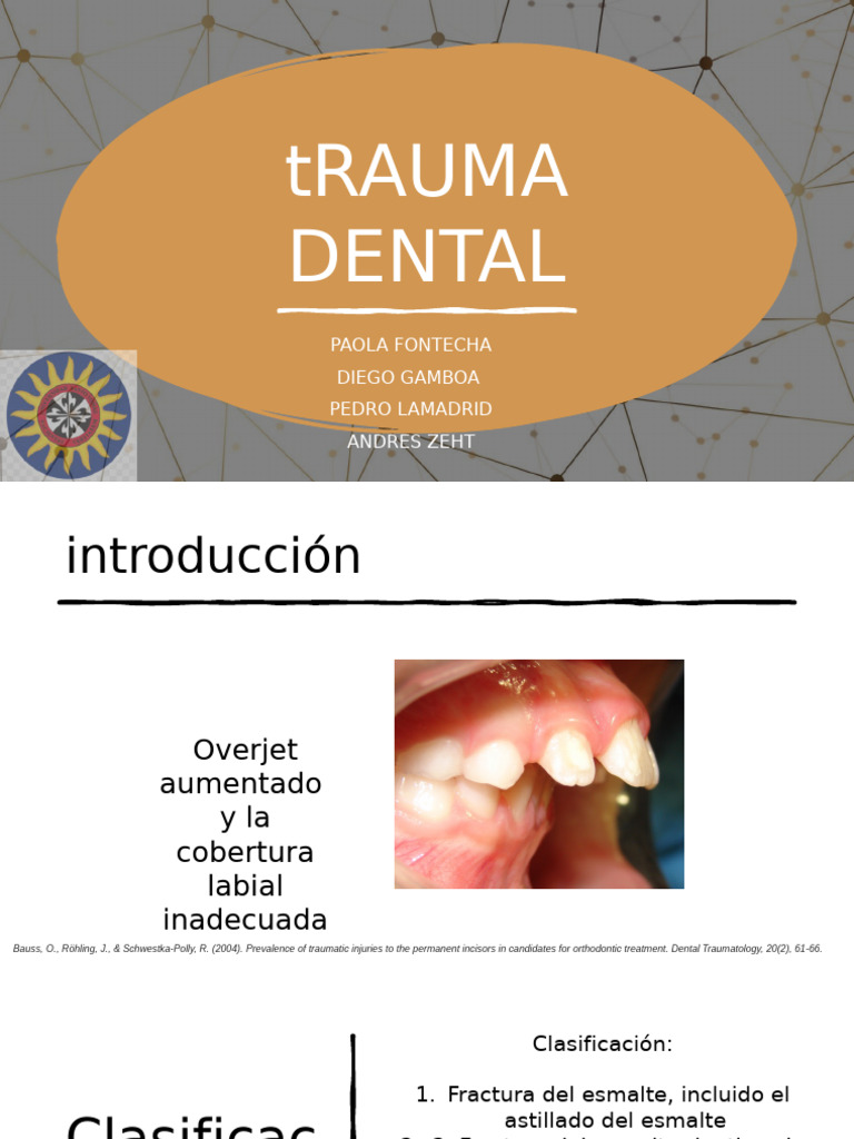 Relación Orto-Endo Trauma Oclusal | PDF | Odontología | Especialidades ...