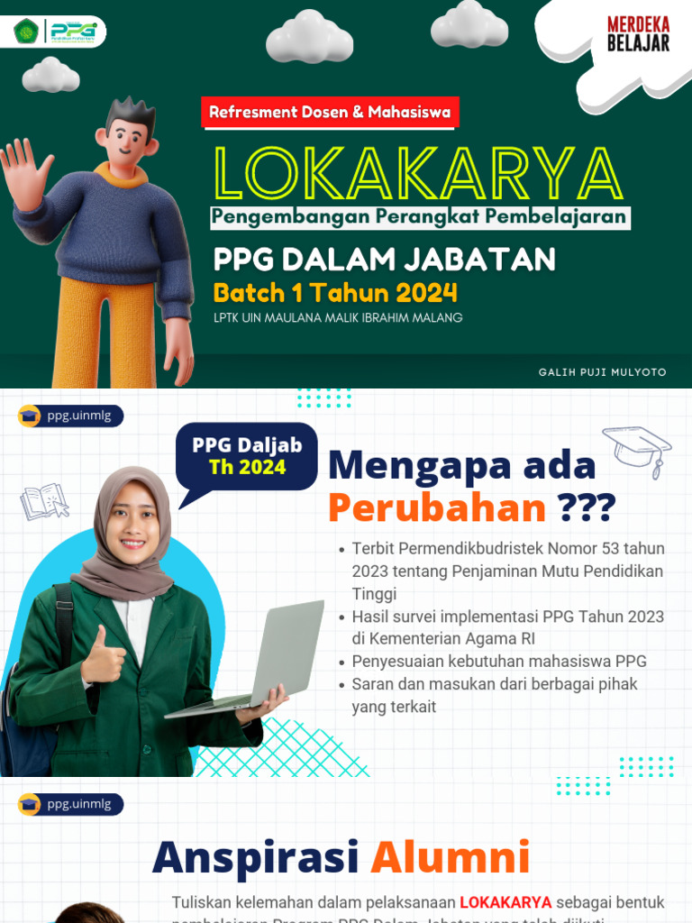 Materi 2 Sosialisasi Lokakaryaa 2024 | PDF