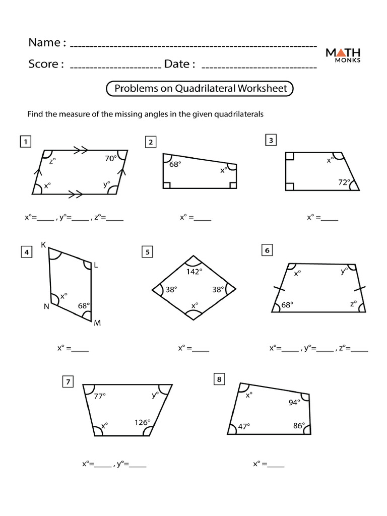 WS1 Quadrilateral | PDF