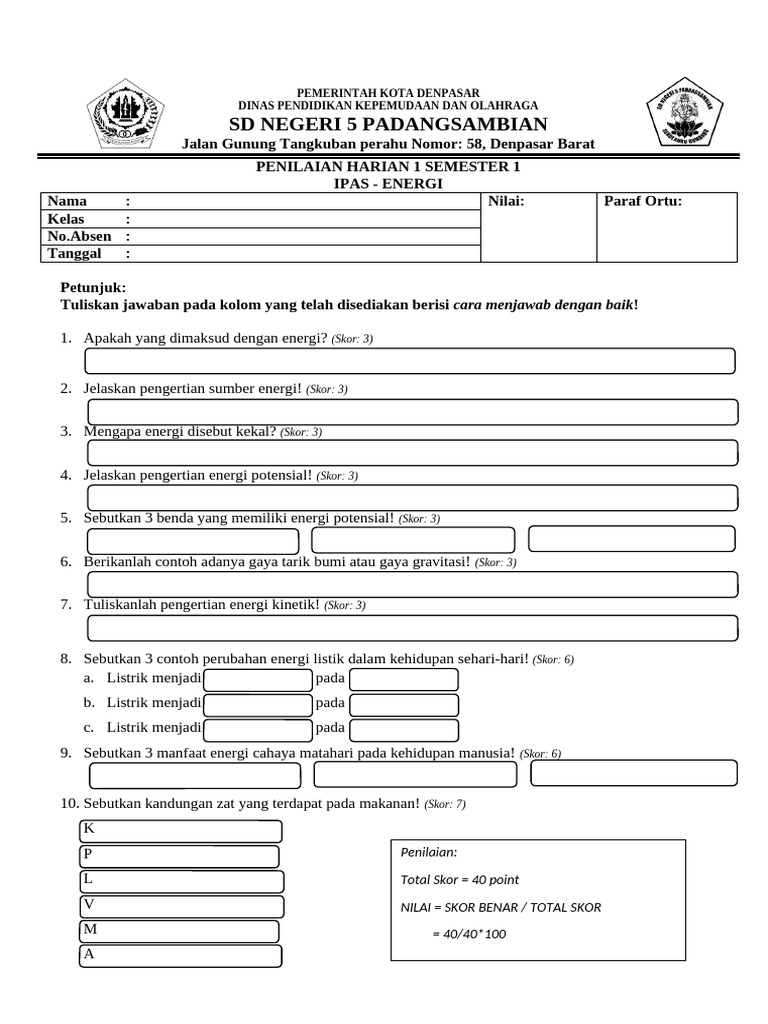 PH 1 Ipas - Energi | PDF