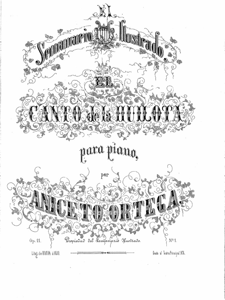 Canto de La Huilota 1 | PDF