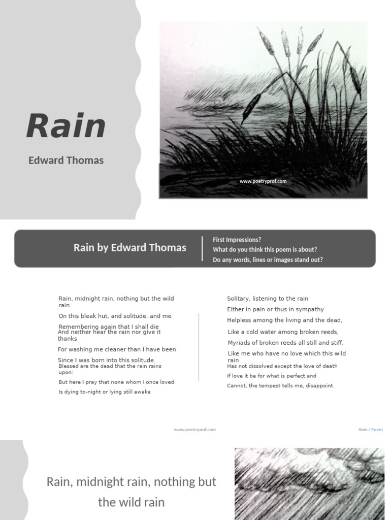 Rain - Annotated | PDF