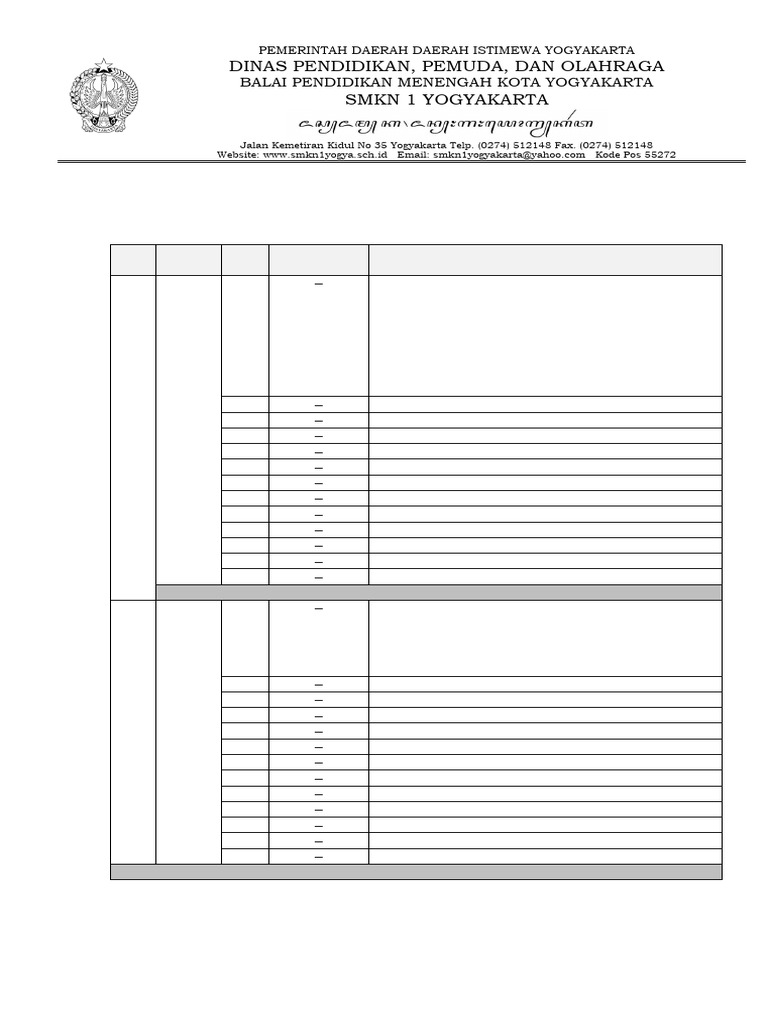PENGATURAN WAKTU KBM KELAS X, XI Dan XII - SMR Gasal TP 24-25 MASTER | PDF