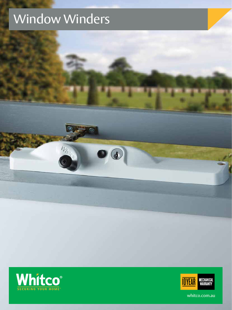 Whitco Window Winders Catalogue | PDF