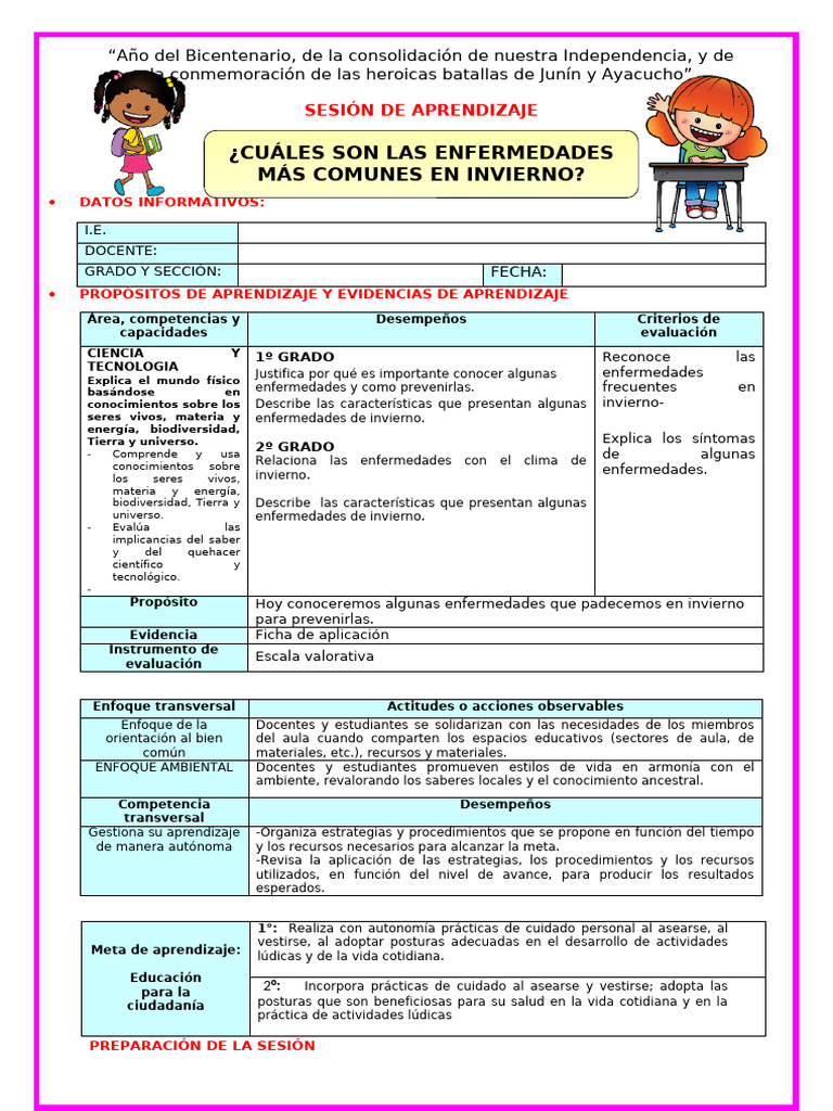 U5 S1 SESION D3 CT ENFERMEDADES MAS COMUNES EN INVIERNO | PDF U5 S1 SESION D3 CT ENFERMEDADES MAS COMUNES EN INVIERNO | PDF