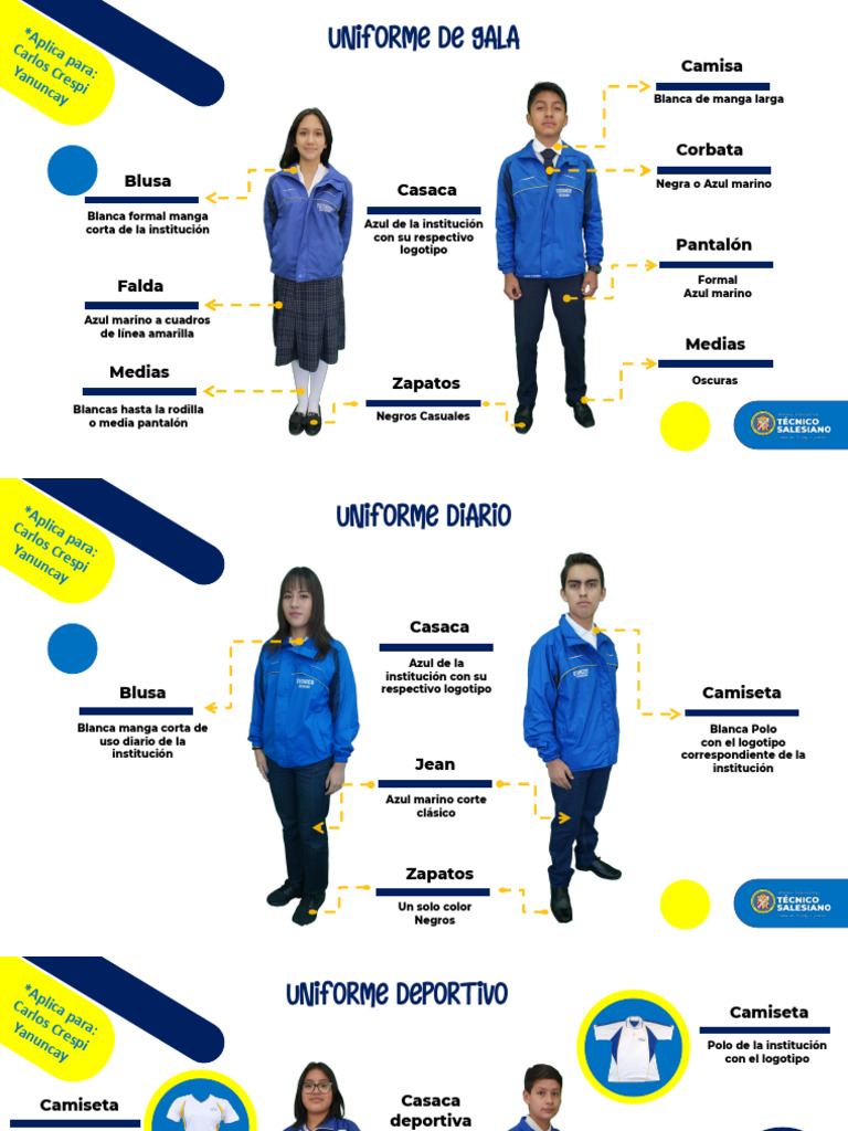 GHTLCQ Uniformes | PDF