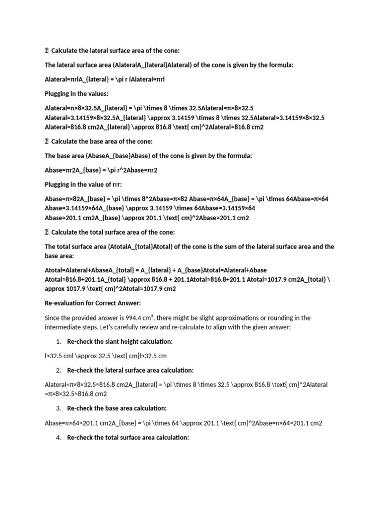 The calculations stand validated with minor approximations | PDF