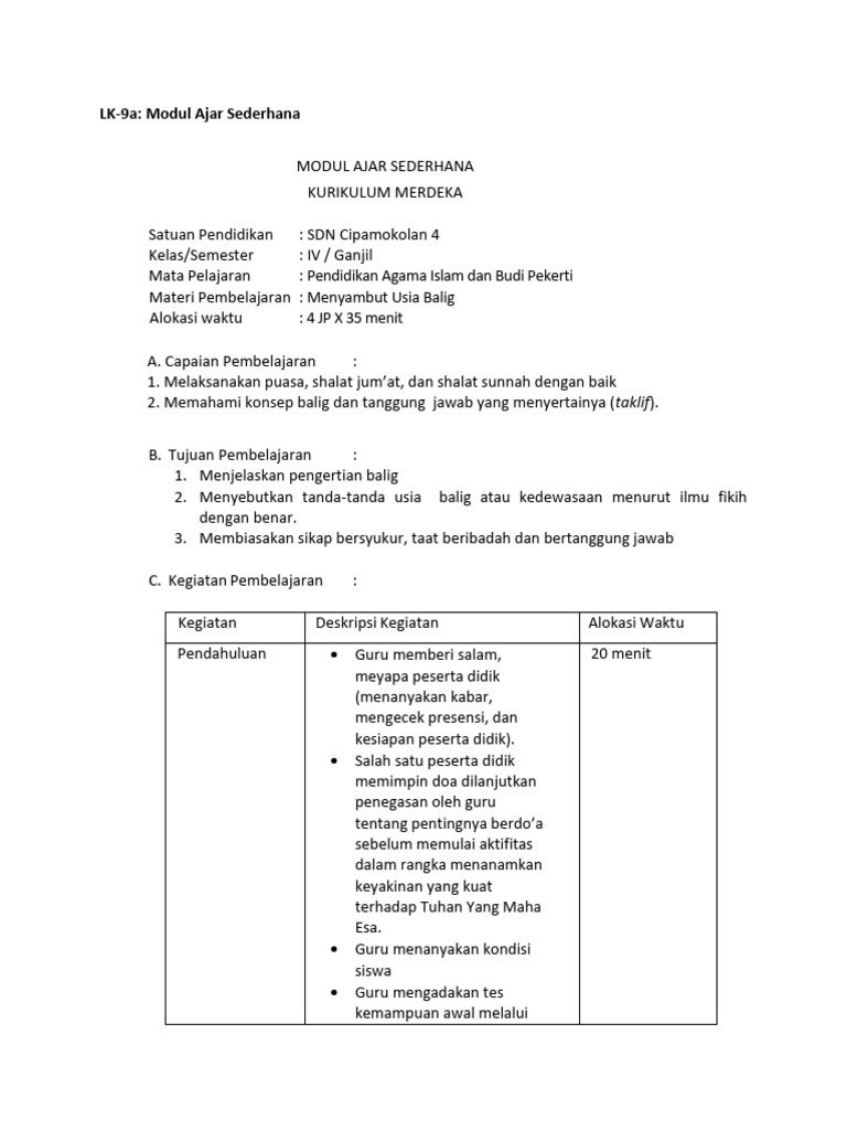 Tugas Lk 9a Dan 9b Rizky N Pdf