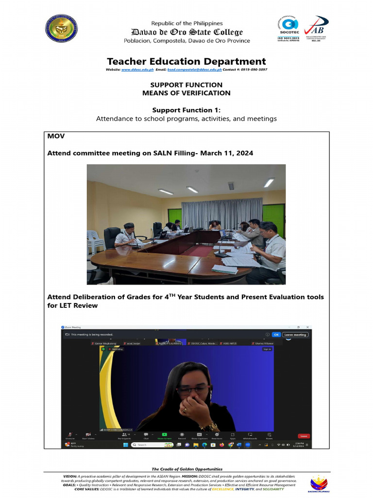Support Function Mov | PDF