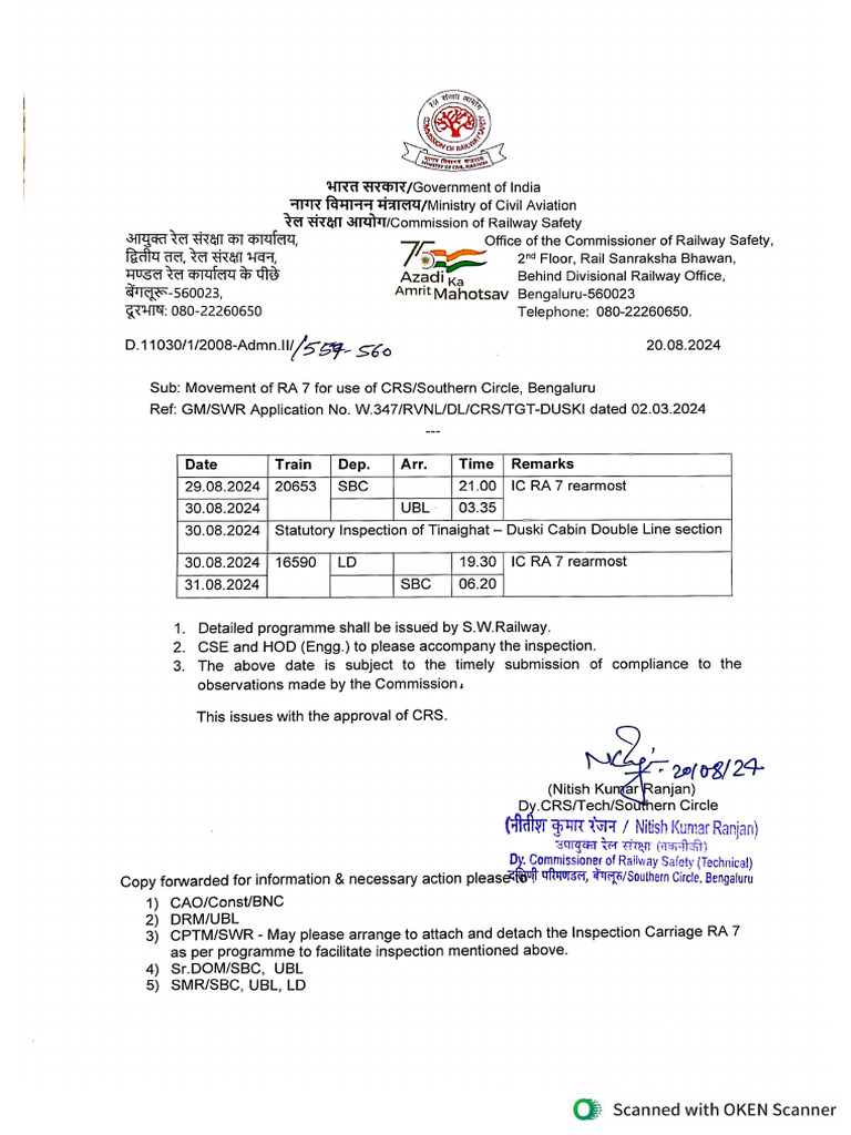 Tinaighat - Duski Cabin Inspection Program | PDF