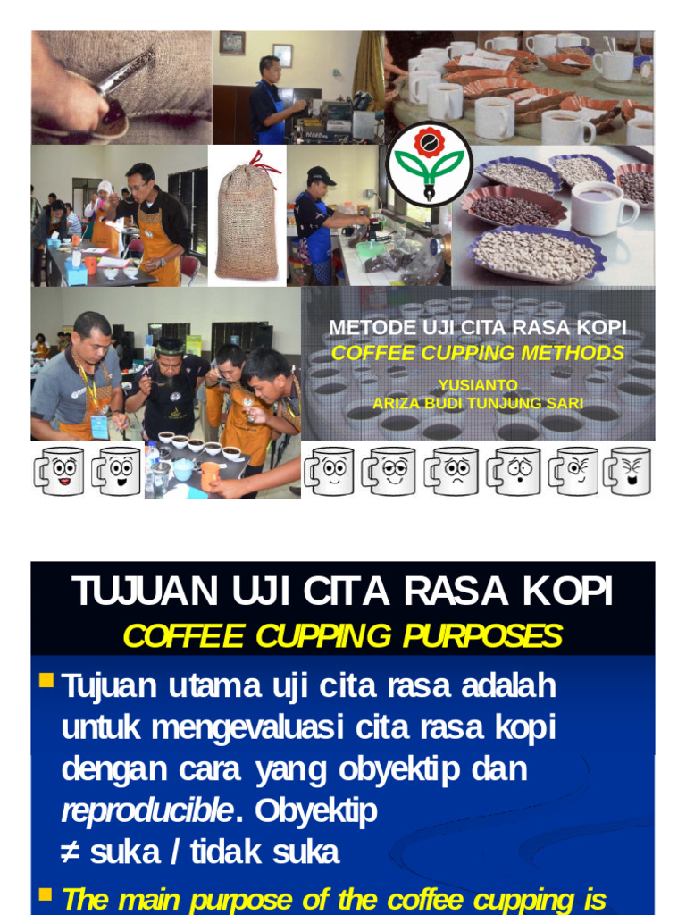4 Metode Uji Citarasa Kopi | PDF