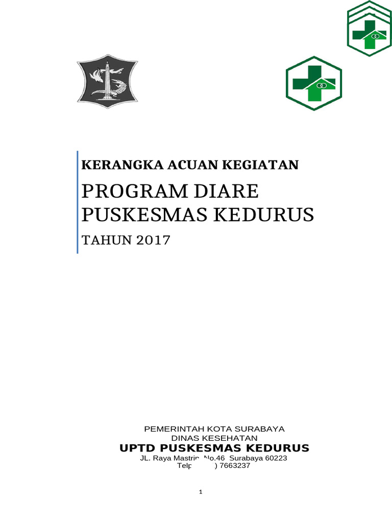 Kak Program Diare | PDF