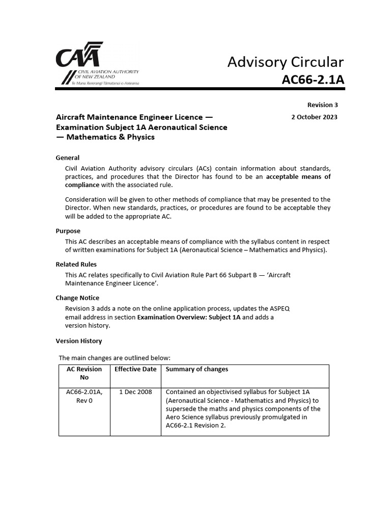 Advisory Circular | PDF