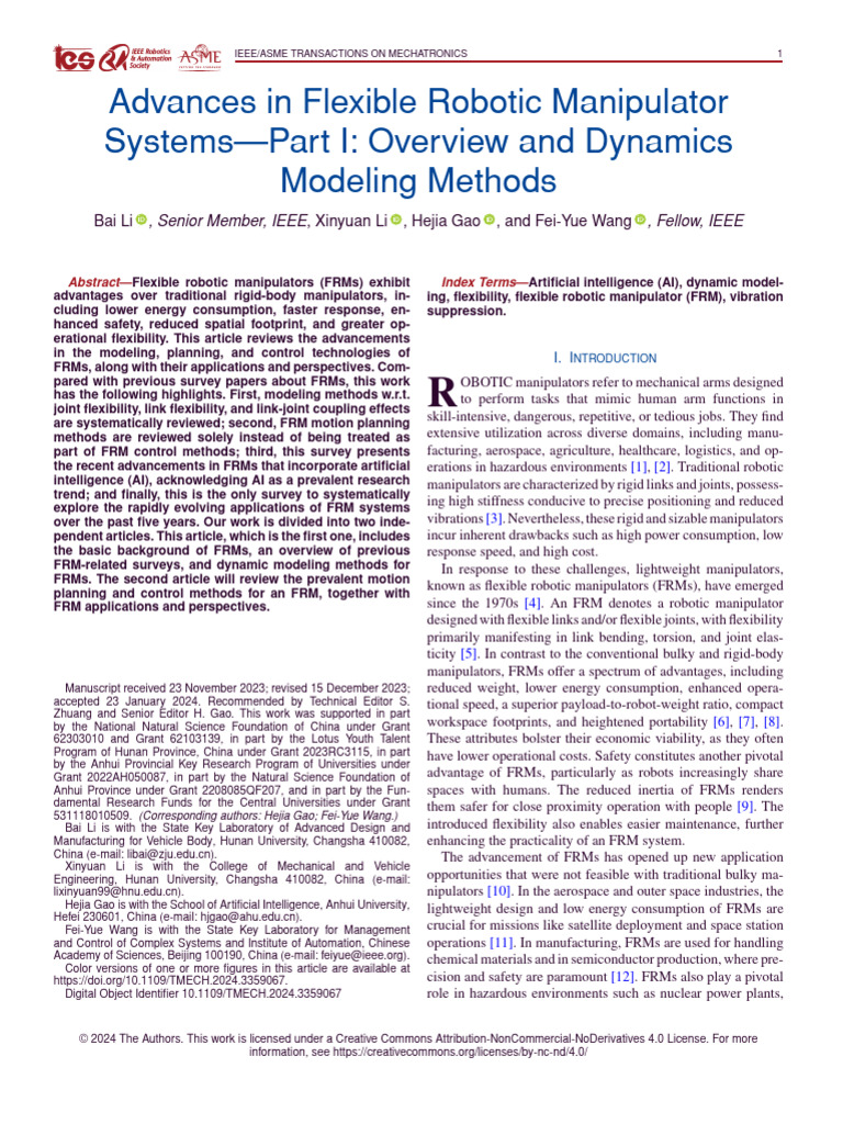 Advances_in_Flexible_Robotic_Manipulator_Systems-P (1) | PDF