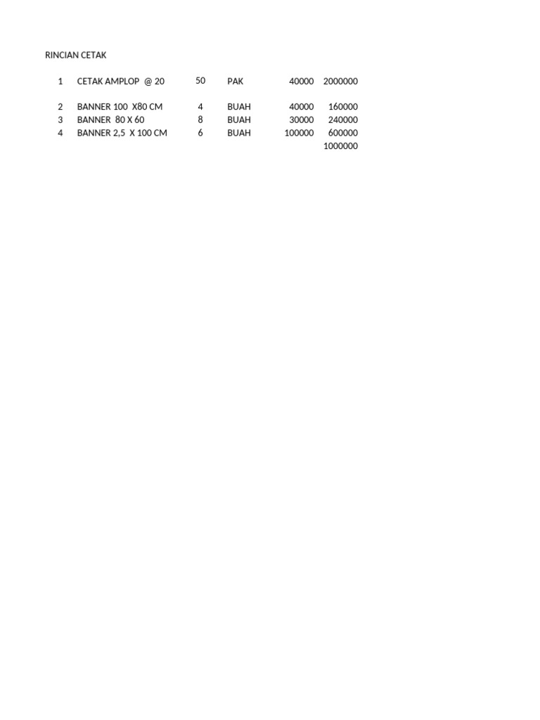 Rincan Cetak Juni | PDF