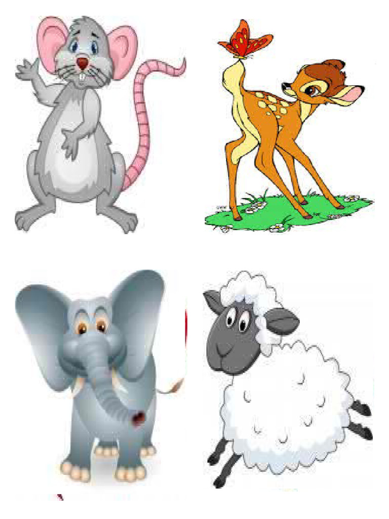 2 Animals Cartoon | PDF
