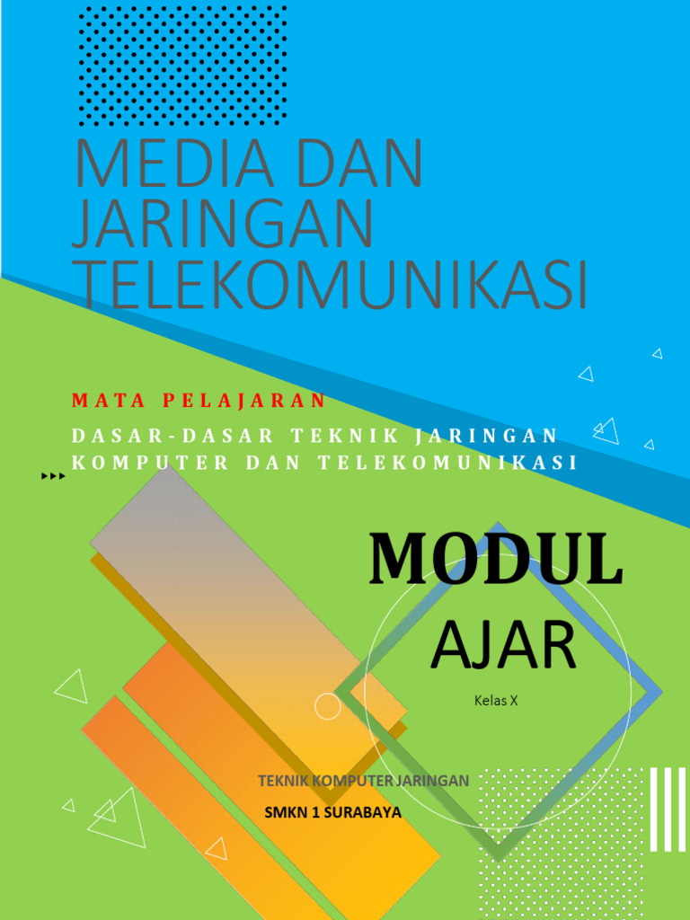 Modul Ajar Jurusan (TKJ) | PDF
