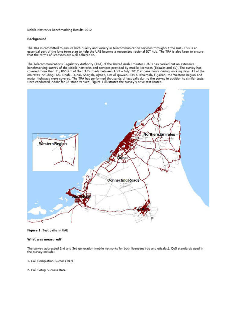Mobile Networks Benchmarking Results 2012 PDF | PDF