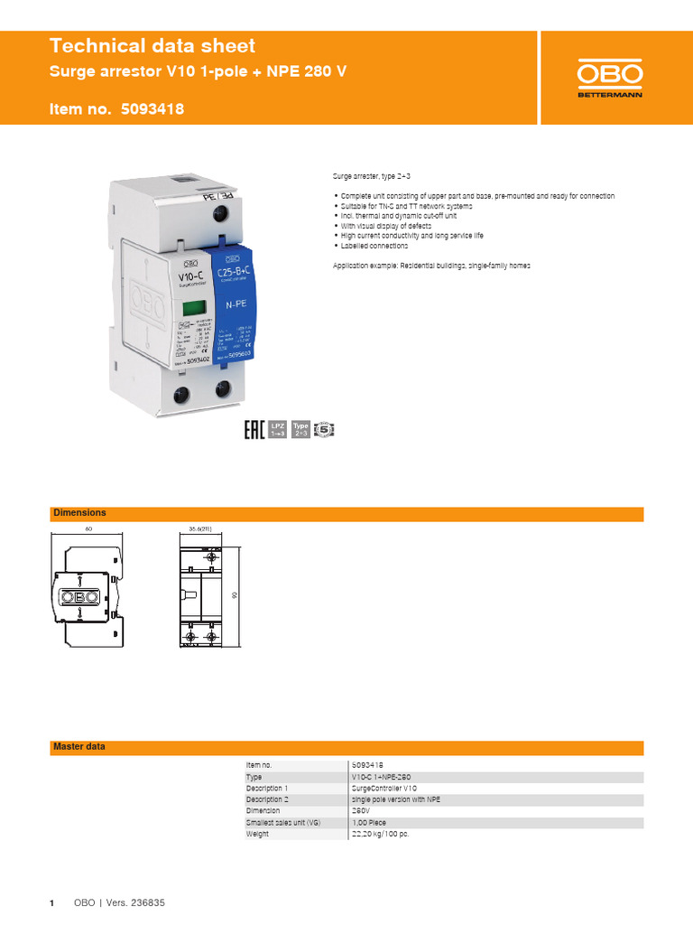 6.surge PS 230 | PDF