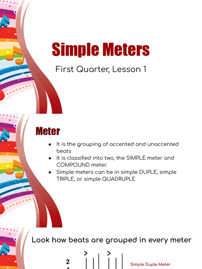 Simple Meters | PDF