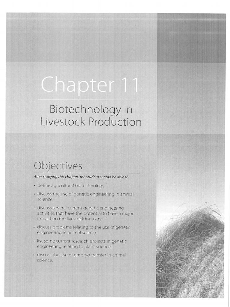 Modern Livestock & Poultry Production Chapter 11 | PDF