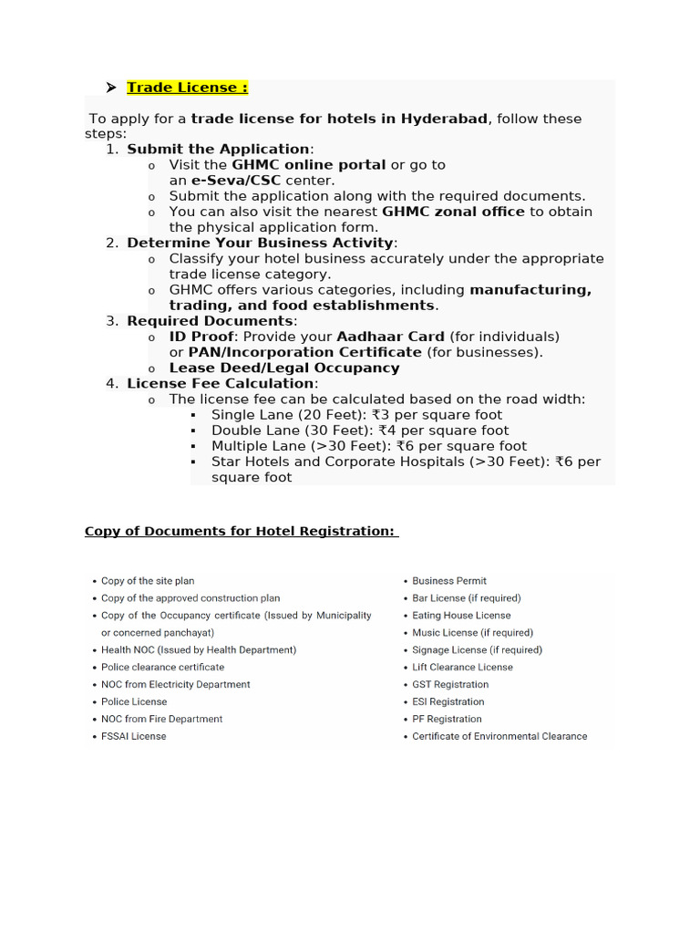 Liasoning Procedure at Hyderabad | PDF