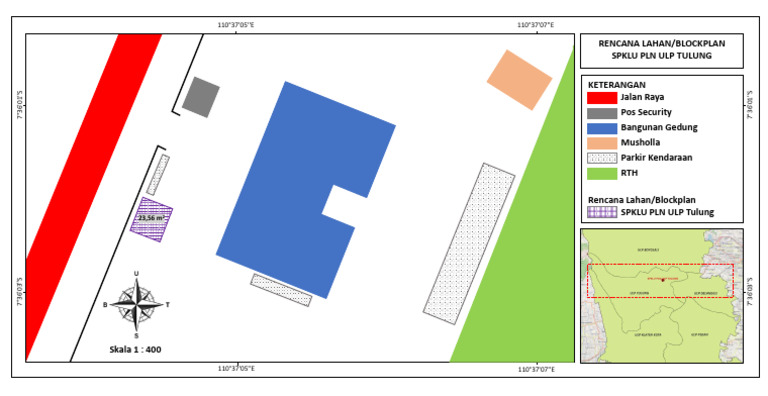 Blockplan Spklu PLN Ulp Tulung | PDF