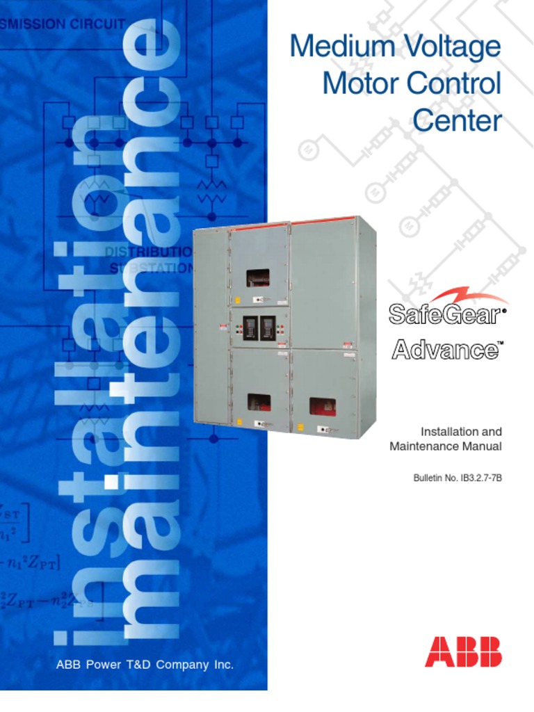 Abb-Mcc Method Statement | PDF | Relay | Electrical Wiring