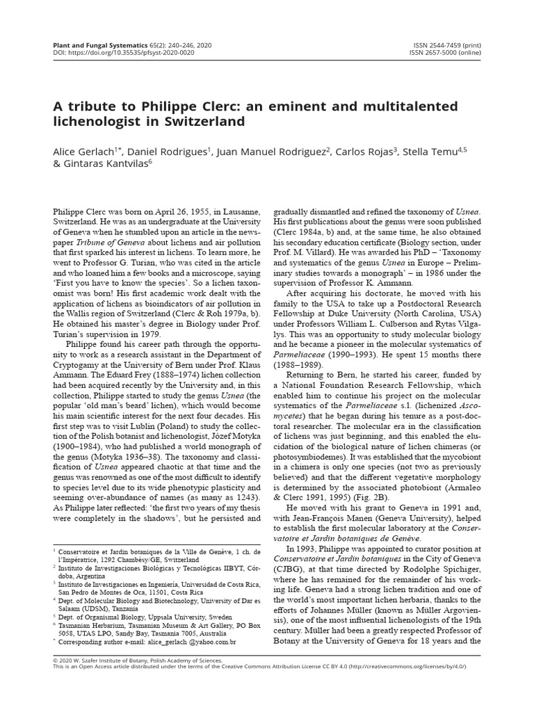 2020 - A Tribute To Philippe | PDF