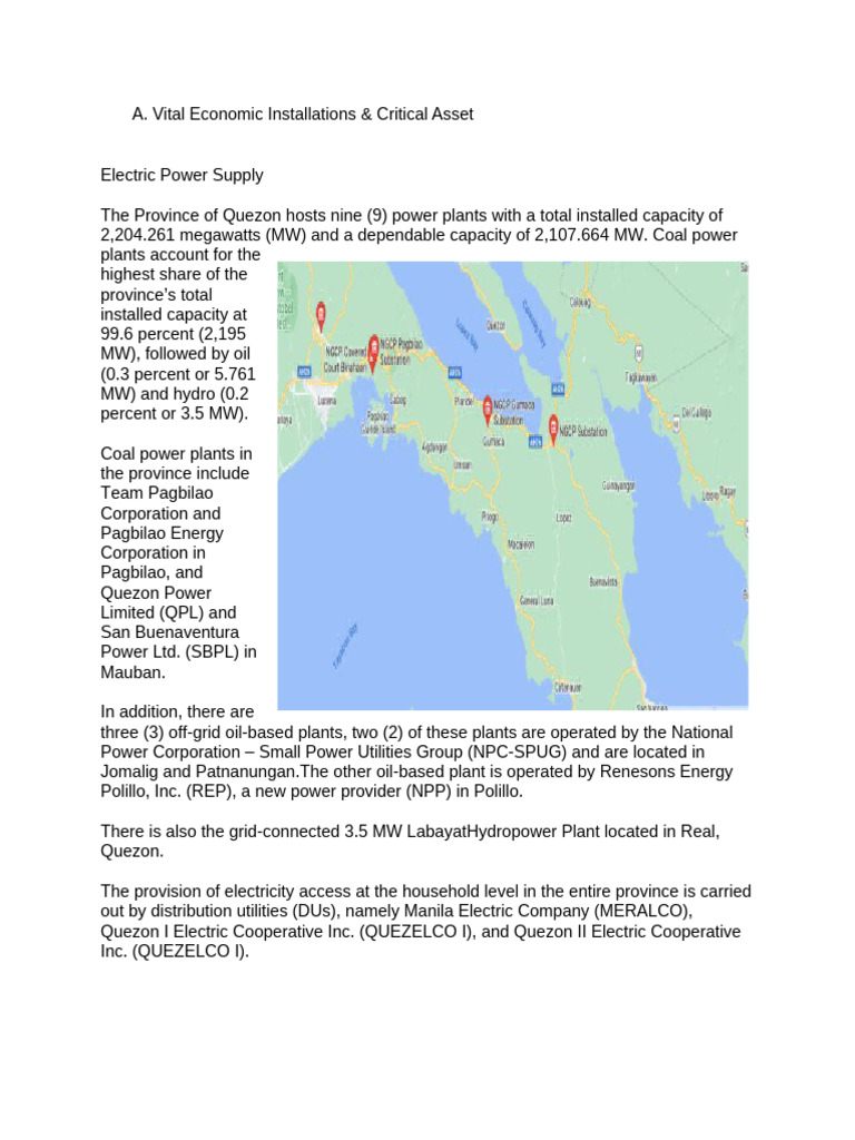Vital Economic Installations | PDF