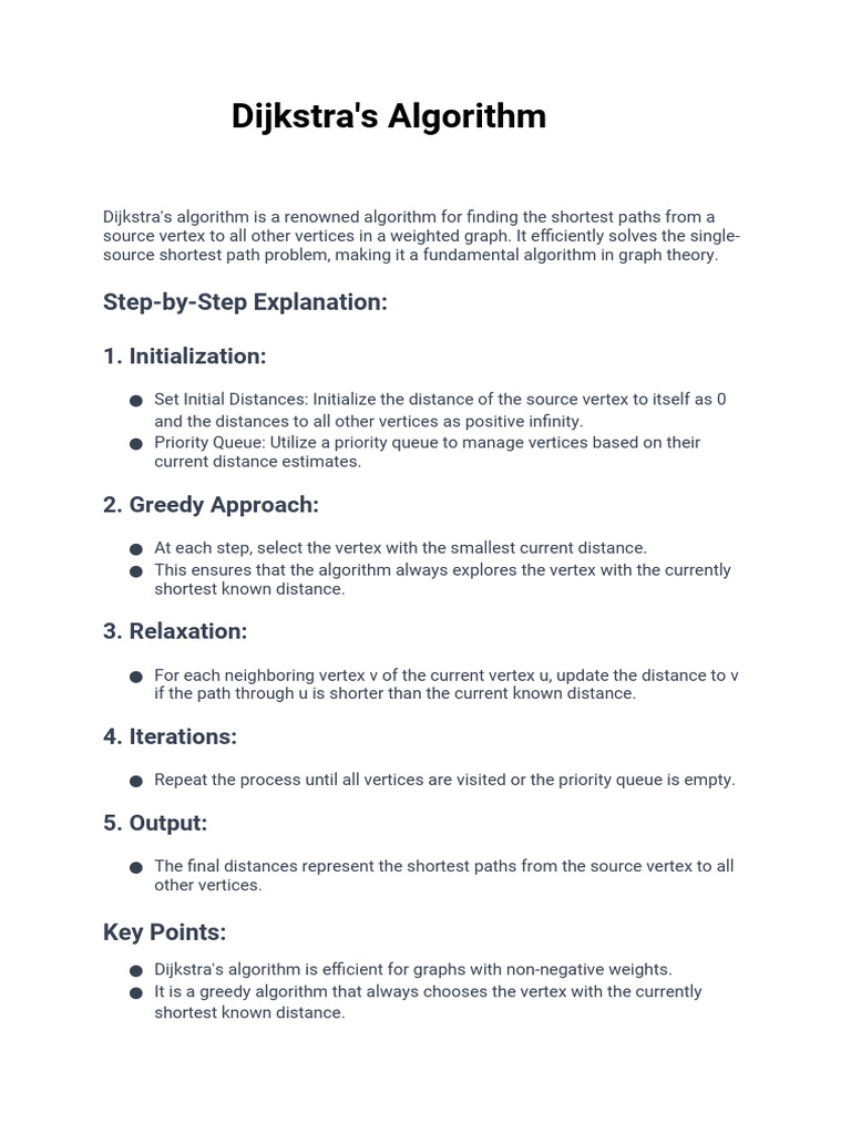Dijkstra's_Algorithm (1) | PDF