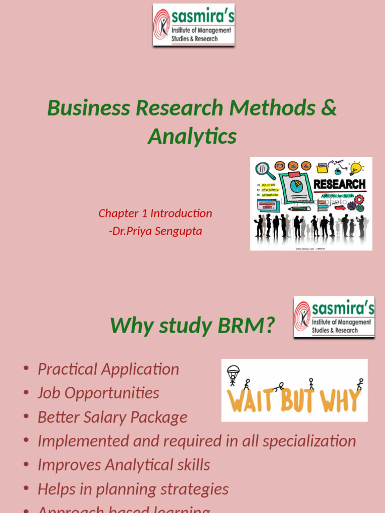 BRM Chapter 1 | PDF