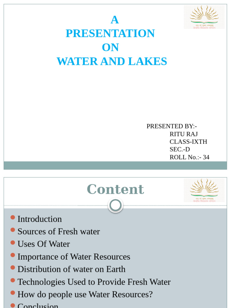Water Resources | PDF