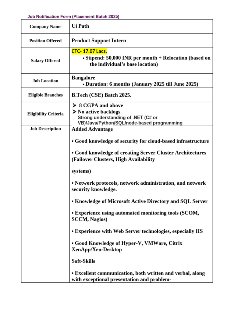 Ui Path_BATCH 2025 | PDF