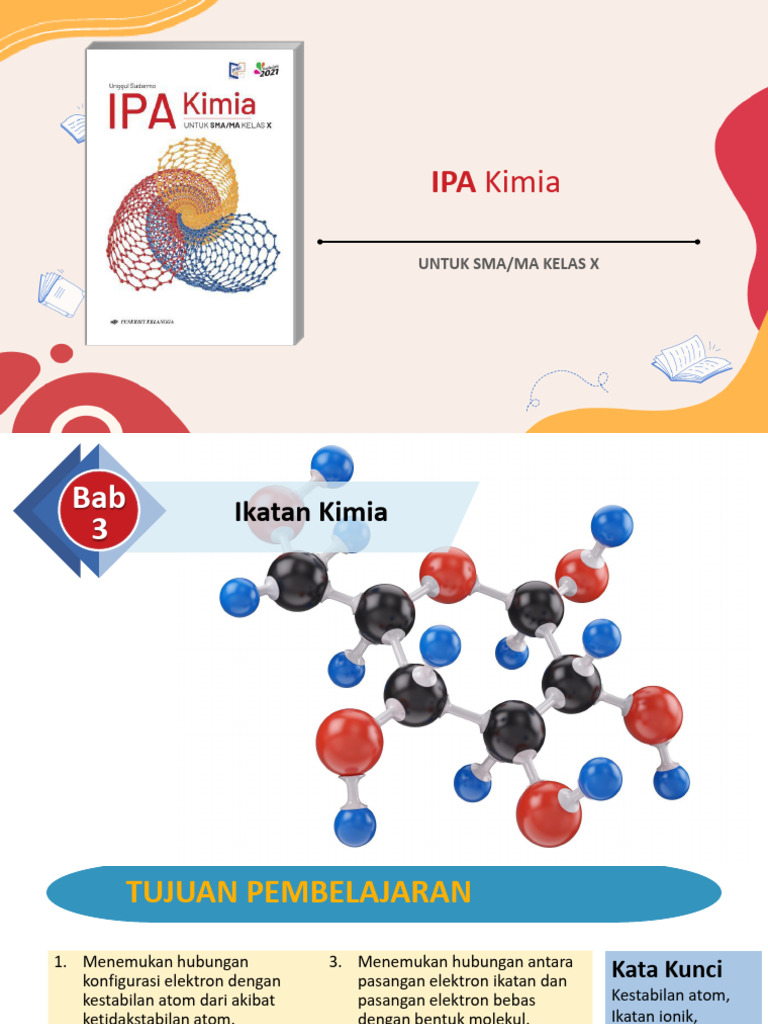 BAB 3 IKATAN KIMIA (IPA KIMIA X KurMer) | PDF