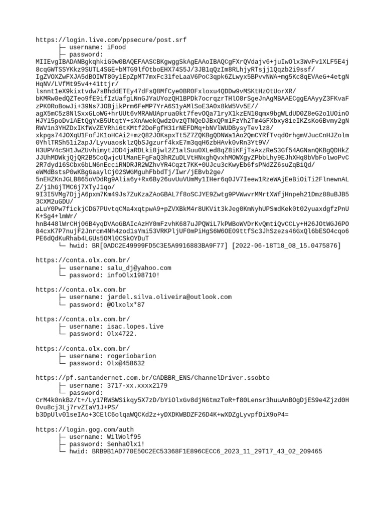 Password Olx | PDF | Utility Software | Computers