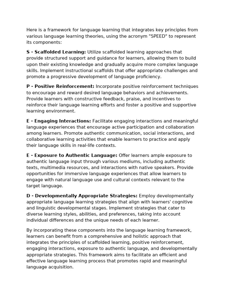 Theory of Language Learning | PDF | Learning | Language Acquisition