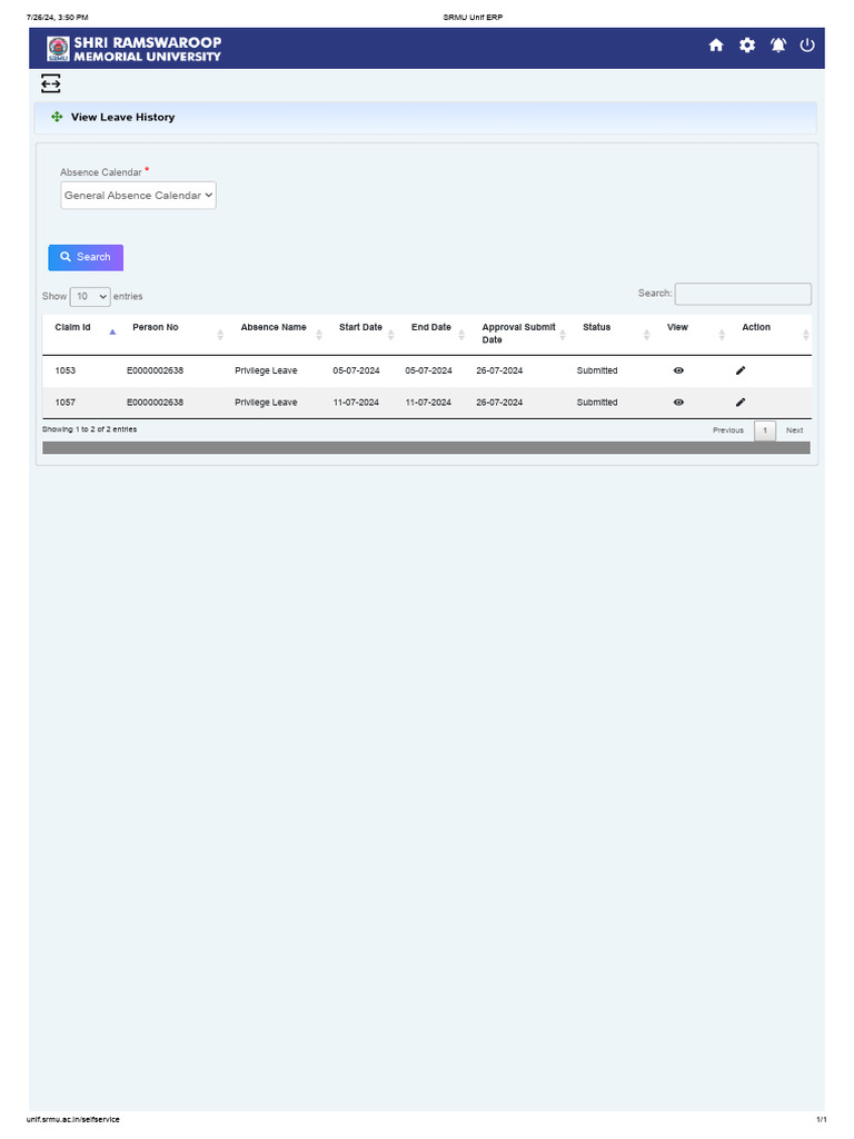 Srmu Unif Erp 26 | PDF
