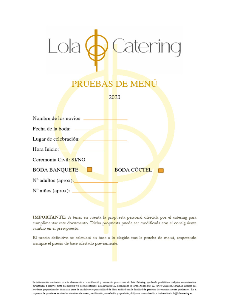 Dossier Pruebas Menuì 2023 | PDF