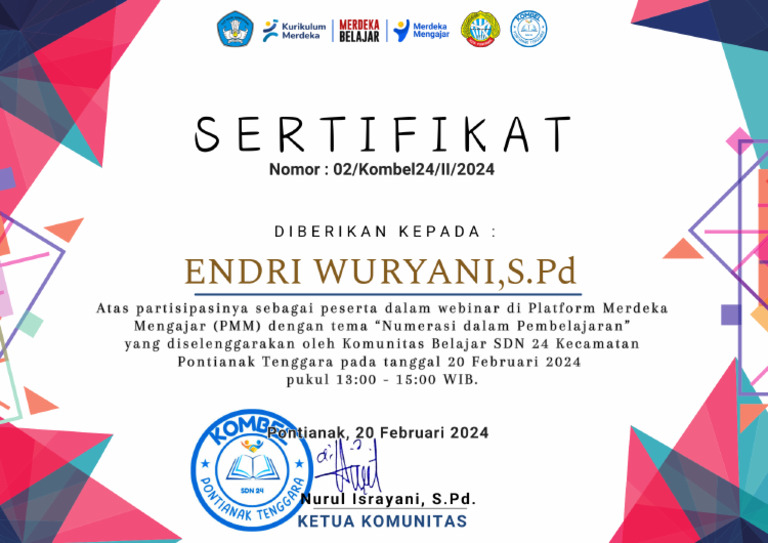 ENDRI WURYANI, S.PD | PDF