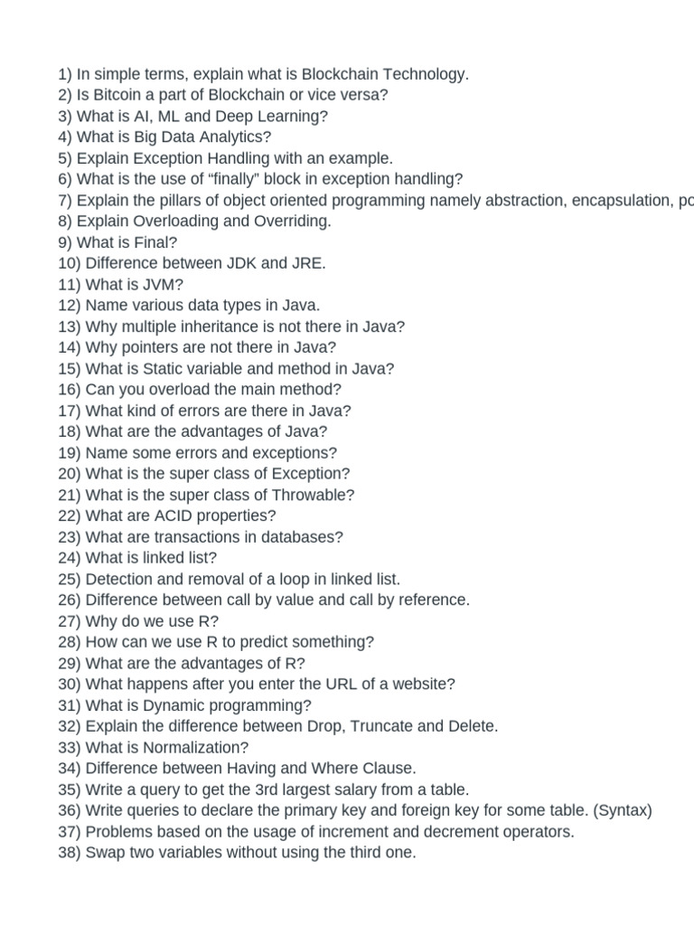 Tcs Digital Pyq | PDF