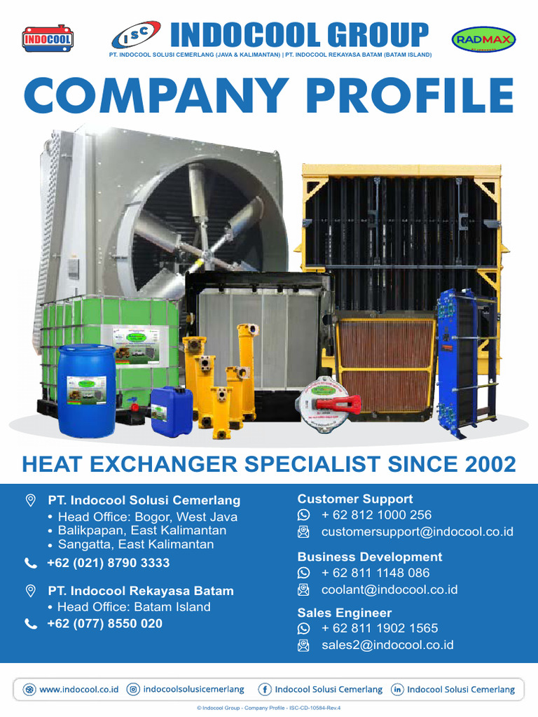 Company Profile - Indocool Group | PDF
