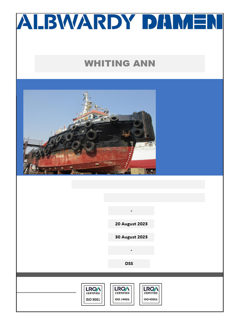 WHITING ANN - QC Dossier | PDF