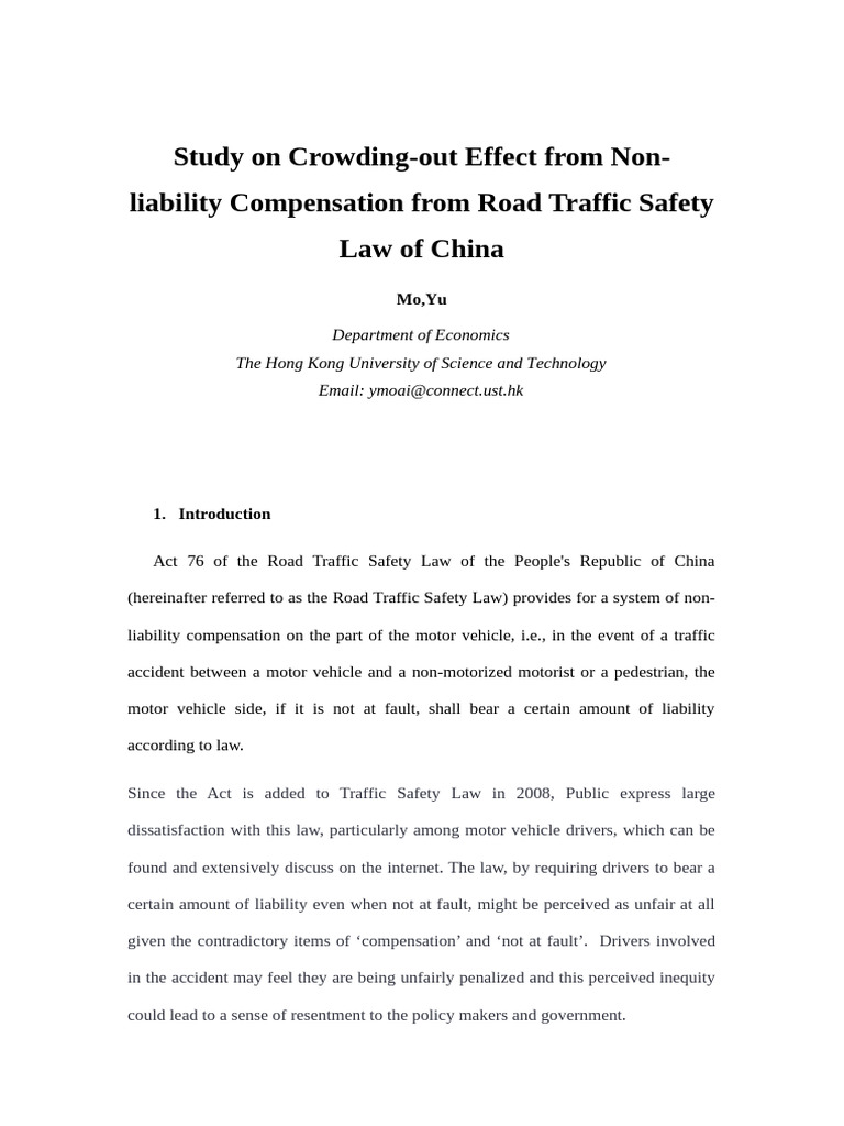 Study On Crowding Effect | PDF