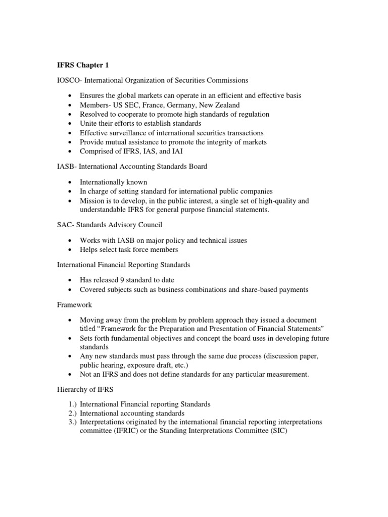 IFRS | PDF | International Financial Reporting Standards | Generally ...