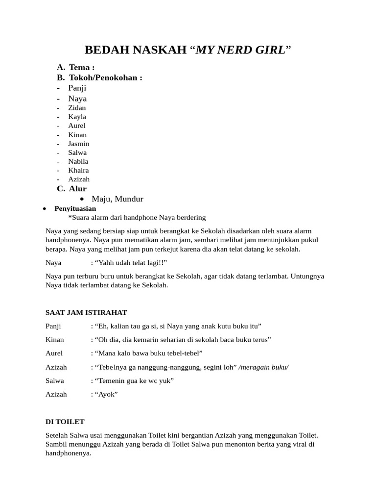 Bedah Naskah 2 | PDF