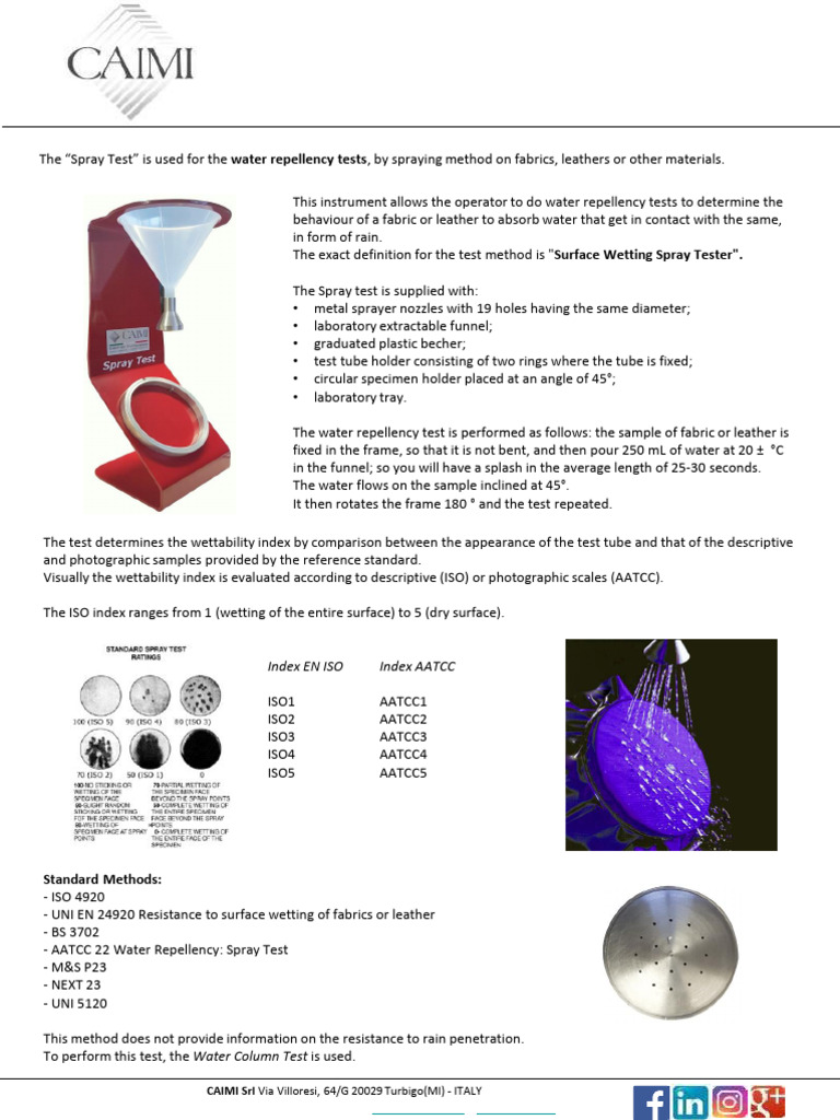 SPRAY-TEST-ENG | PDF